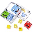 Semazz Face Changing Cube Game,Wooden Face Cube Expression Matching ...
