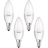 Osram Lamps LED Base Classic B Lampe, in Kerzenform mit E14-Sockel, nicht dimmbar, Ersetzt 5.5W ...
