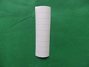 100 blank iron on clothes labels 50mm x 15mm on continuous roll with ...