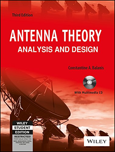 Antenna Theory: Analysis And Design, 3Rd Ed : Constantine A. Balanis ...