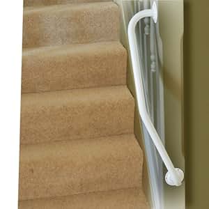 NRS Healthcare Healthcare Newel Post Left Handed Grab Rail: Amazon.co ...