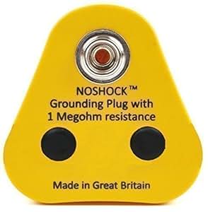 Anti Static ESD Grounding Plug with 10mm stud.: Amazon.co.uk: Computers ...