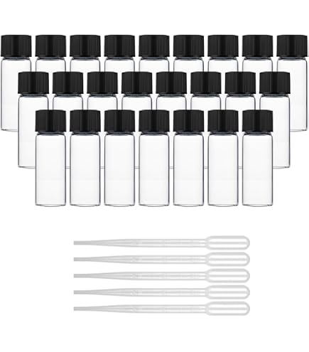 Hach Sample Vials Hach 2401906 Glass Sample Cells – 25mm Round, 10/20 ...