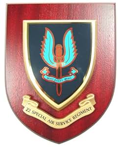 22 SAS - 22nd Regiment Special Air Service Wall / Mess Plaque: Amazon ...
