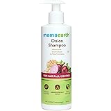 Amazon.in: Buy Mamaearth Anti Hair Fall Express Spa Range with Onion Hair Oil + Onion Shampoo ...