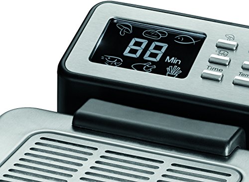 Profi Cook PC-FR 1088 Kaltzonen-Fritteuse, Deckel mit Sichtfenster, LCD ...