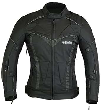 Gearx Aircon Summer Motorcycle Jacket Waterproof Protection: Amazon.co ...