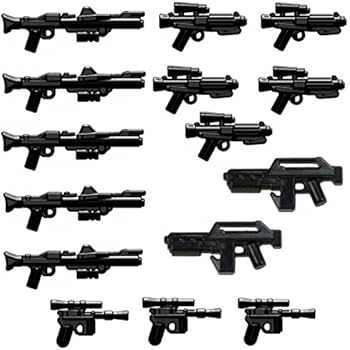 BrickArms Star WarsTM Blaster Weaponpack, Custom Guns for LEGO ...