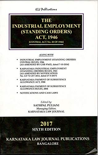 Buy Industrial Employment Standing Orders Act 1946 With Rules Book buy-industrial-employment-standing-orders-act-1946-with-rules-book
