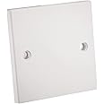 CDL Micro Single Gang Electrical Socket Blanking Plate - White, UT ...
