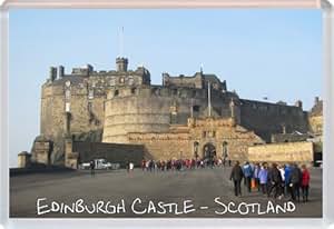 Edinburgh Castle - Scotland - Jumbo Fridge Magnet: Amazon.co.uk: Office ...