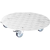 WAGNER Plant trolley ALASKA Ø 30 x 7,5 cm I Flower trolley for indoor ...