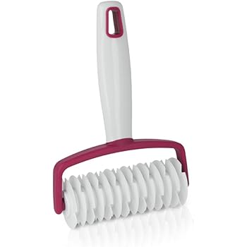 KitchenCraft Lattice Pastry Cutter-Roller, 21 x 13 cm (8" x 5") - White ...