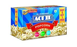 ACT II Microwave Popcorn, 495g (Pack of 5): Amazon.in: Grocery ...
