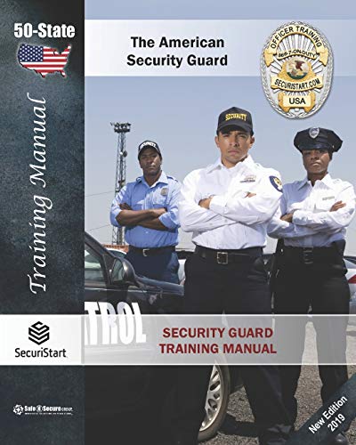 Buy Security Guard Training Manual: 50-State: 1 (American Security ...