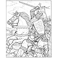 Kings and Queens of England Coloring Book (Dover History Coloring Book ...