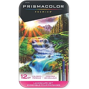Sanford Prismacolor Landscape Colored Pencil Set 12/Pkg-: Amazon.co.uk ...
