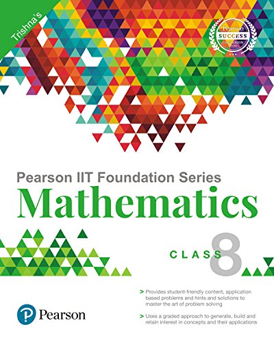 Buy Pearson IIT Foundation Maths Class 8 Book Online at Low Prices in ...