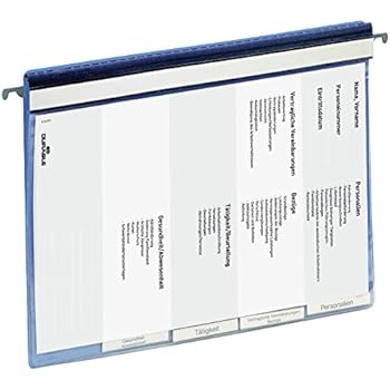 Pendaflex Employee/Personnel Folders, Blue (SER-2-BL): Amazon.co.uk ...
