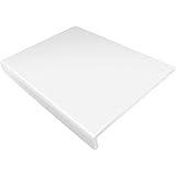 150mm White UPVC Window Board/Cill Cover 1.25m Long 9mm Thick Plastic ...