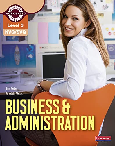 NVQ/SVQ Level 3 Business & Administration Candidate Handbook (NVQ ...