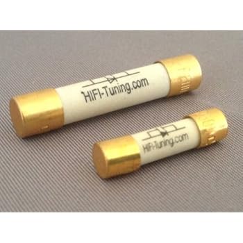 AMR Audiophile Gold Fuse 25mm x 6mm 13A T: Amazon.co.uk: Electronics