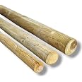 Zaunpfosten Holz Rund 10 Cm