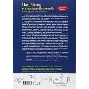 Data mining et statistique décisionnelle - 4ème édition Livre Francais