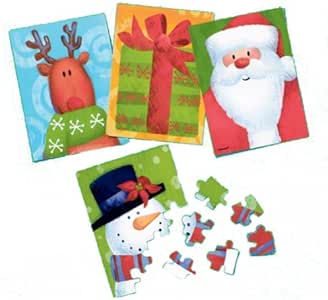 24 Piece Christmas Jigsaw Puzzle: Amazon.co.uk: Toys & Games