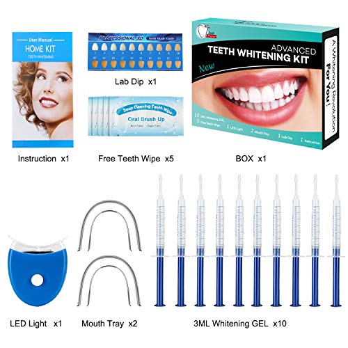 Siman - Teeth Whitening Kit Zahnaufhellung Set für Weisse Zähne ...