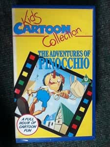 Kids Cartoon Collection, The Adventures of Pinocchio, VHS : Amazon.co ...