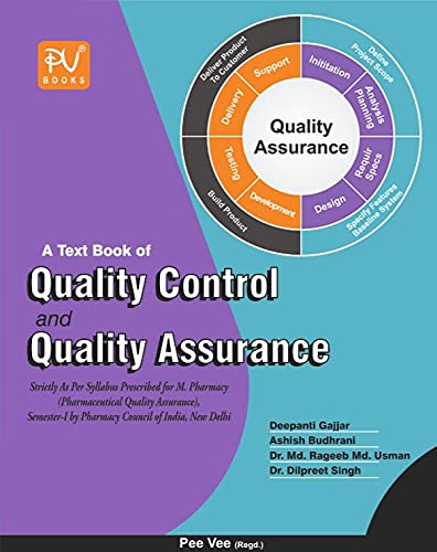Buy QUALITY CONTROL AND QUALITY ASSURANCE (M.PHARM) (SEM -I) Book ...