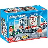 Playmobil - 4405 - Jeu de construction - Patient / chambre d'hôpital ...