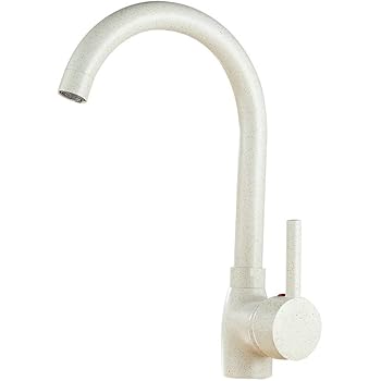 Beige Cream Ivory Mono Sink Mixer Tap Duo Full Turn Handles Swivel ...