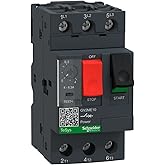 Schneider TeSys GV2ME10 Motor Circuit Breaker, 3 Pole, 4-6.3A, Push ...