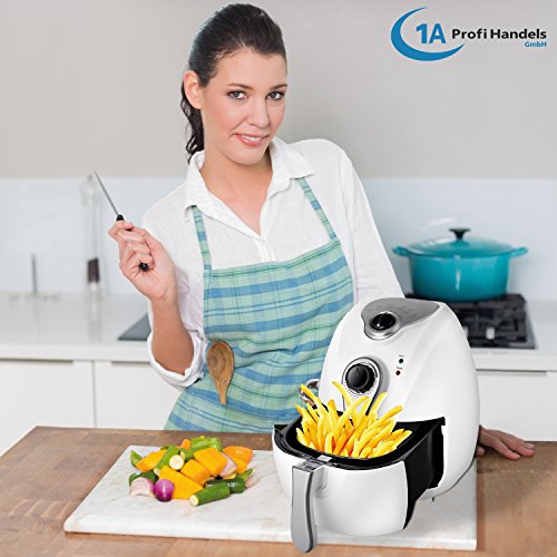 HEISSLUFT FRITTEUSE - FRITTEUSE ohne FETT für leckeres, gesundes ...