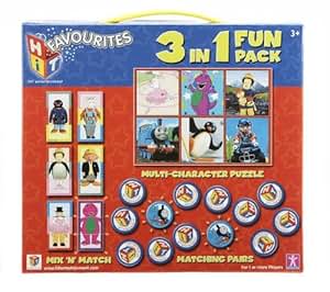 HIT Favourites 3 in 1 Fun Games Pack: Amazon.co.uk: Toys & Games