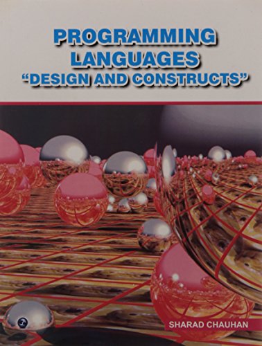 Buy Programming Languages: Design and Constructs Book Online at Low ...