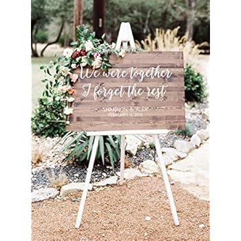Amazon.de: Bair89Pulla Welcome to Our Beginning Schild, rustikal ...