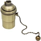 HJXDtech Vintage Lampenfassung E27 mit Pull Kette Schalter für DIY ...