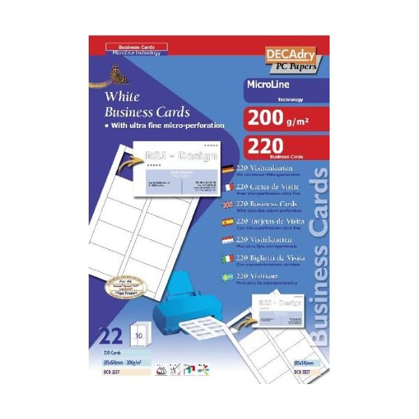 DECAdry T403327 business card – business cards – Office Essentials