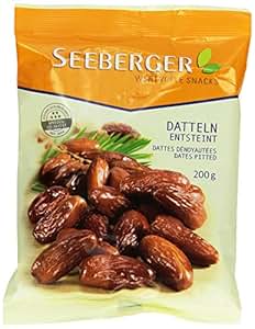 Seeberger Datteln entsteint, 200 g Packung: Amazon.de: Amazon Pantry
