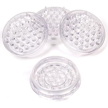 Slipstick CB410 Carpet Protector Caster Cups / Carpet Gripper Cups for ...