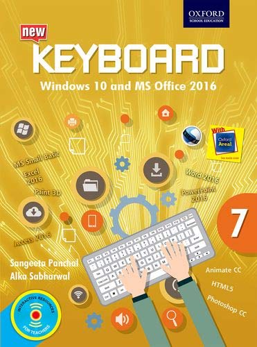 Keyboard Windows 10 Office 2016 Class 7 : Alka Sabharwal and Sangeeta ...