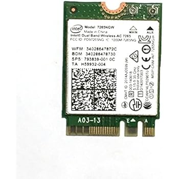 Intel Dual Band Wireless-AC 8265: Amazon.fr: Informatique