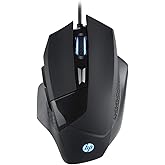 Amazon.in: Buy HP M270 Backlit USB Wired Gaming Mouse with 6 Buttons, 4 ...