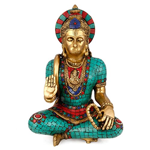 Buy Collectible India Big Blessing Hanuman Statue- Monkey God Lord Rama ...