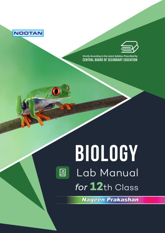 Nootan CBSE Biology Lab Manual -XII : D.K. Jain: Amazon.in: Books