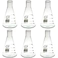 ISKO® Borosilicate Glass Conical Flask With Long Neck Erlenmeyer Flask ...
