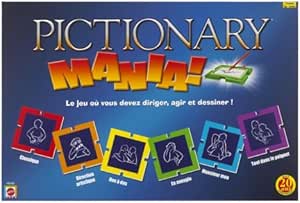 Mattel - Jeu de société Adulte - Pictionary Mania: Amazon.fr: Jeux et ...